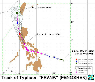 Typhoon "FRANK" at storm signal number 3 in Pangasinan