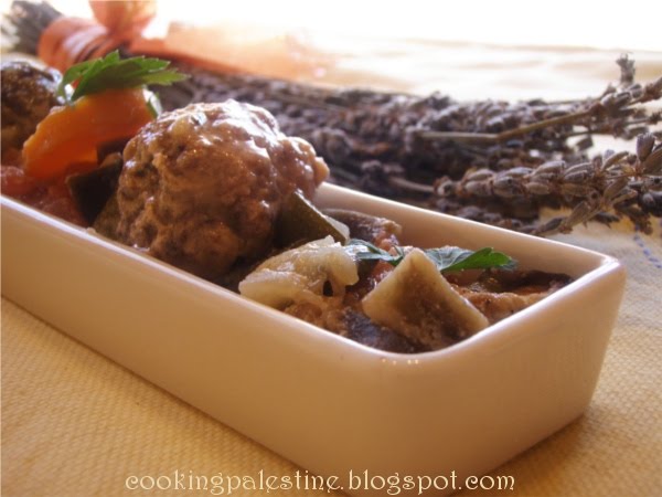Cooking Palestine: TAJEN / Kiftah con verduras ... COSAS QUE NO SABÍAS ...