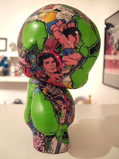 Custom-Showcase: COMIC STRIPPED Custom Munny by VISEone