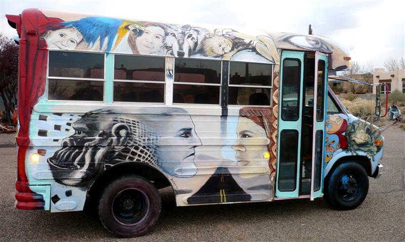 Design the magic bus in world