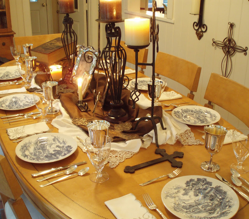 Affordable Accoutrements: Family Dinner Table