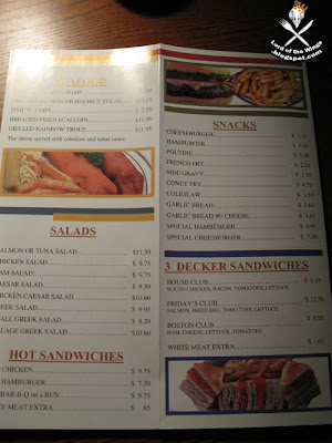 The Wing Bucket: Cornwall BBQ Take-Out Menu