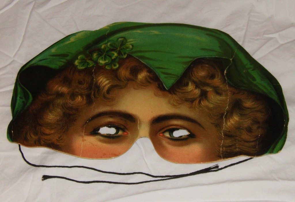 Halloweeniana: Tuck's Half Mask (circa 1890s, London)