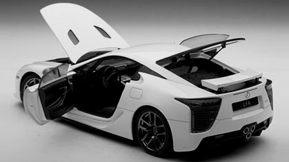 Lexus LFA scale model coming from AUTOart