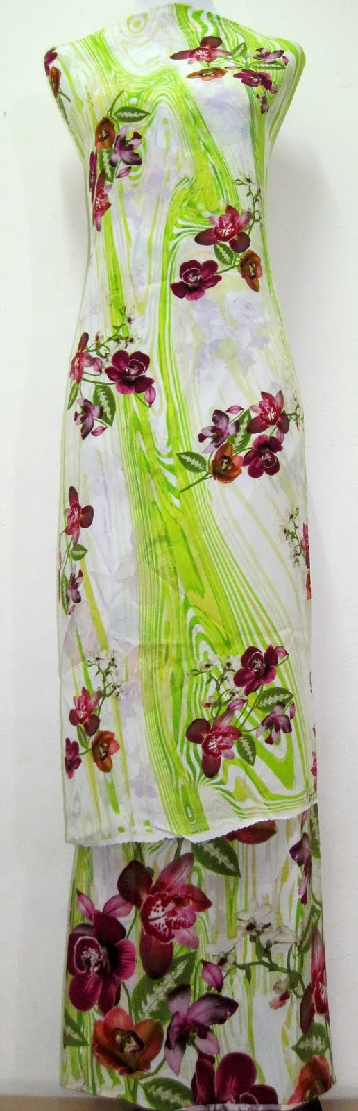 Batik Sutera Durante Italian Design - NEW!! | Silky Batik Sutera Terengganu