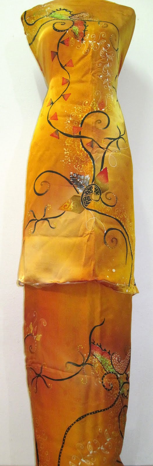 Batik Sutera Jacquard Tujuh Lapis | Silky Batik Sutera Terengganu