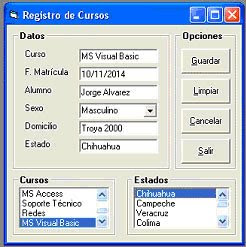 Programando en Visual Basic: Ejercicios I