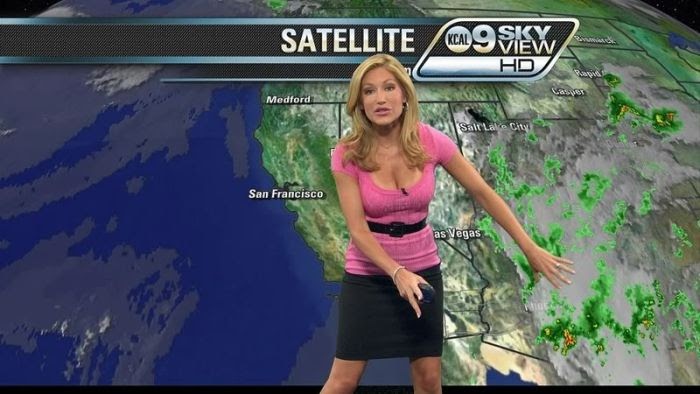 Sexy weather forecast girls - 76 Pics | Curious, Funny Photos / Pictures