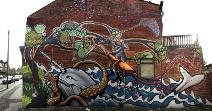 facts around us: 65 Awesome Graffiti Art Pictures | Crazy Graffiti Art