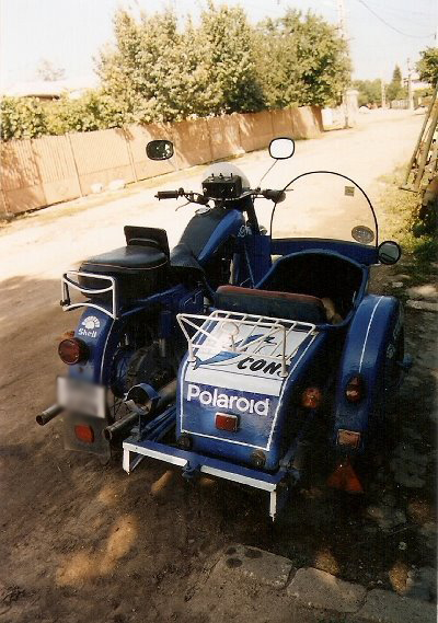 Evadare din cotidian: Motocicleta cu atas, IJ Model 1956, motor 346 cmc ...