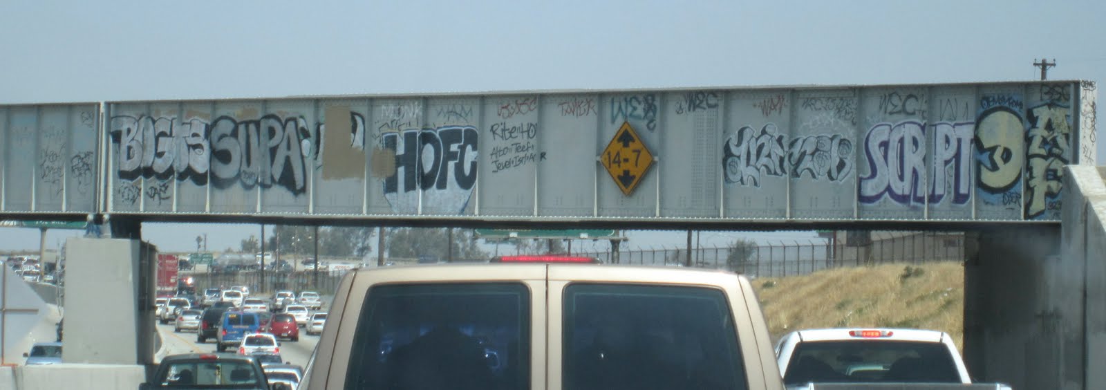 MELROSEandFAIRFAX: Freeway Graffiti