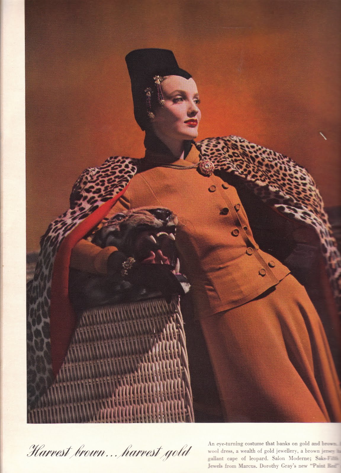 More color inspiration: chrome yellow and harvest brown | Ms1940McCall