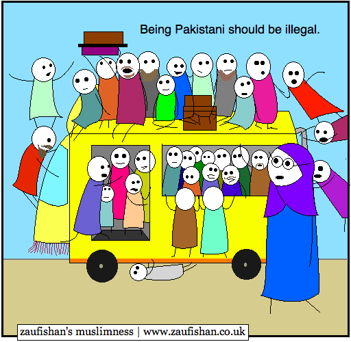 Muslim Pakistanis {comic 71} - Zaufishan