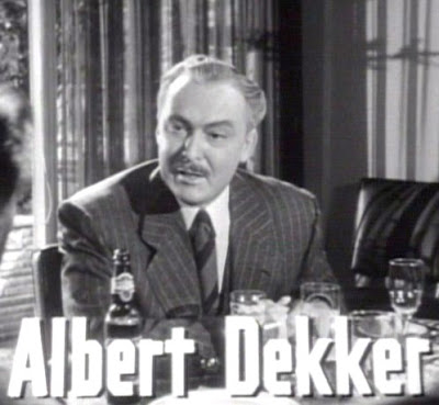 RIP Los Angles: Deathday in L.A.: Albert Decker, Actor - Suicide or Murder?