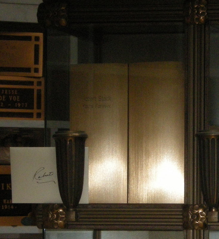 RIP Los Angles: Celebrity Grave: Robert Stack, Actor, "The Untouchables"