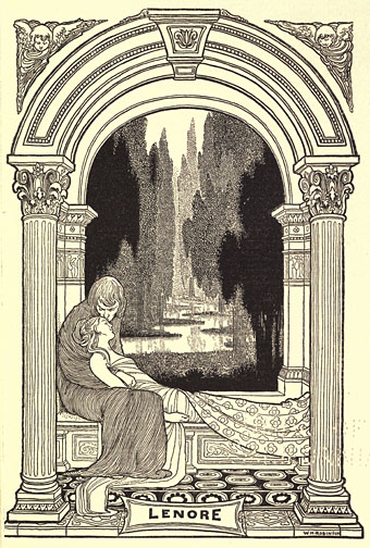 Poe Forward's Edgar Allan Poe Blog: "Lenore" Published 1843