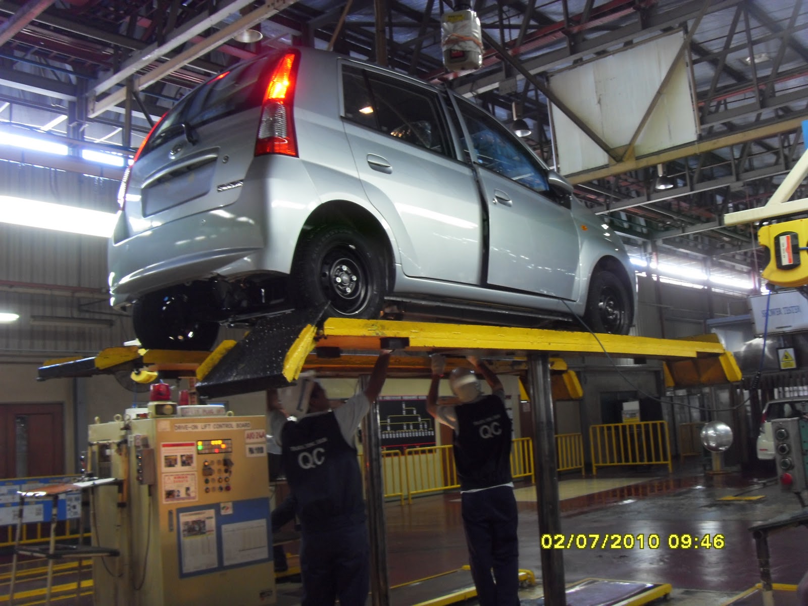 stylo mylo 's notes: Internship at perodua plant