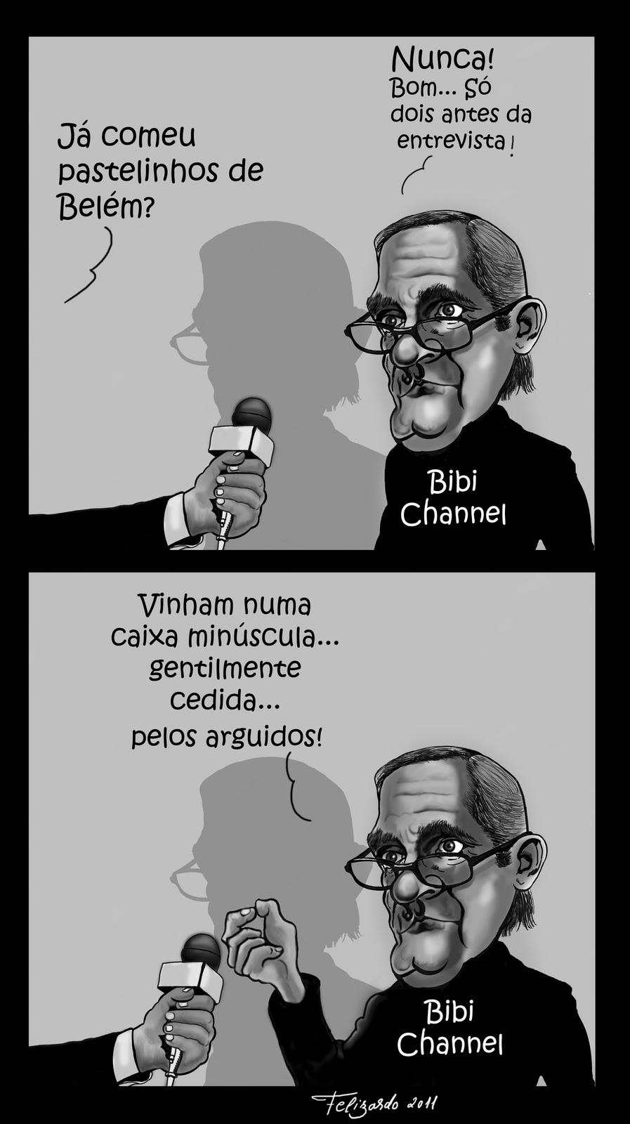 Felizardo Cartoon: Bibi Channel - Entrevista de Carlos Silva Ladino