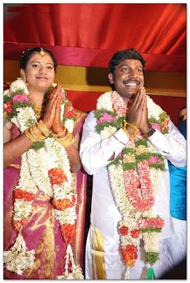 TAMIL CINEMA NEWS: Actor Vijay Vasnth wedding stills/ news