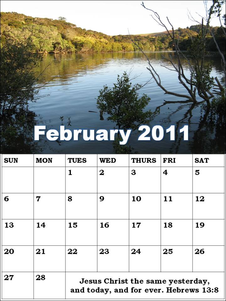 detlaphiltdic: Free Christian Calendar 2011 with Bible verses