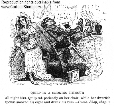 LA LETRA ESCARLATA: Daniel Quilp en el hermoso mundo