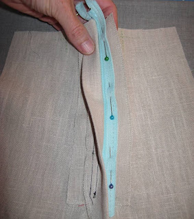 SIGRID - sewing, knitting: Fly front zipper - how to make it
