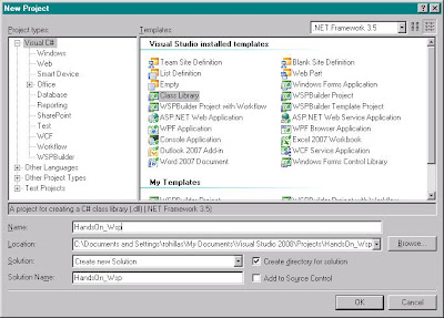 SharePoint: SharePoint: Deploying WebPart/Feature as SharePoint Solution Package (.wsp file ...