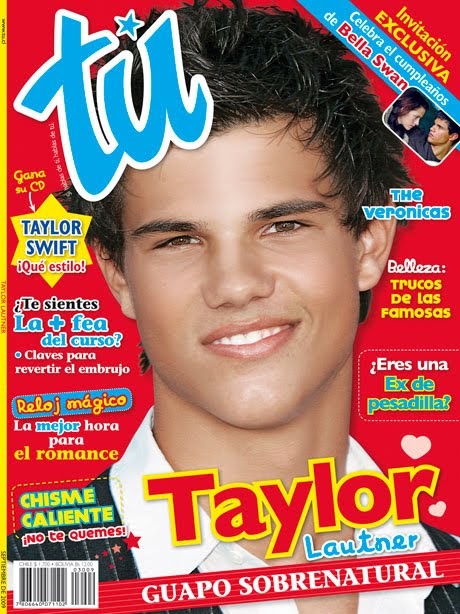 Team Cullens: Portada de la revista Tú del mes de septiembre con Taylor ...