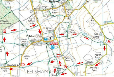 A circular walk around Felsham, Suffolk