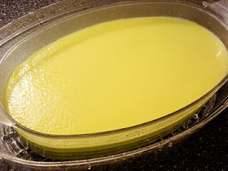 PINKIE FOOD BLOG: Pork's skin cake (Bánh da lợn)