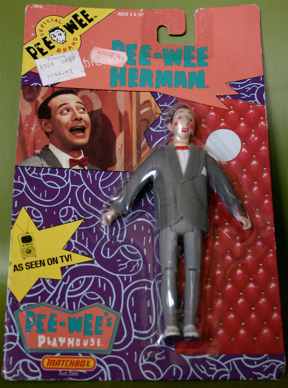 junksnotjunk: Pee-Wee Herman Action Figure