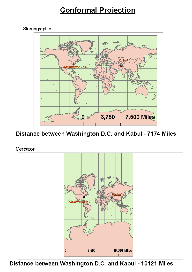 Geographic Information Systems: Lab 5 - Projections in ArcGIS