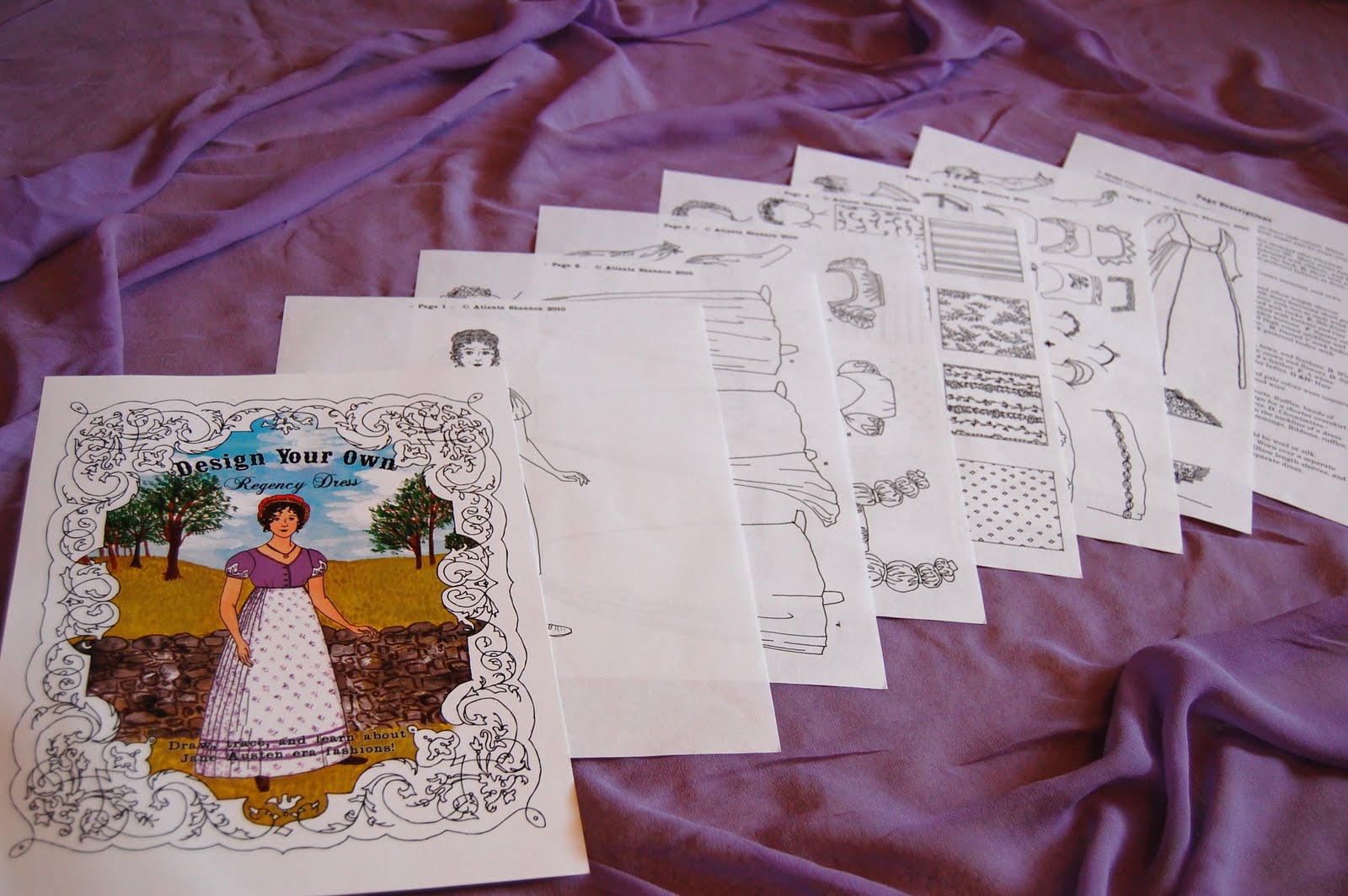 The Story of a Seamstress: Introducing: Design Your Own Regency Dress