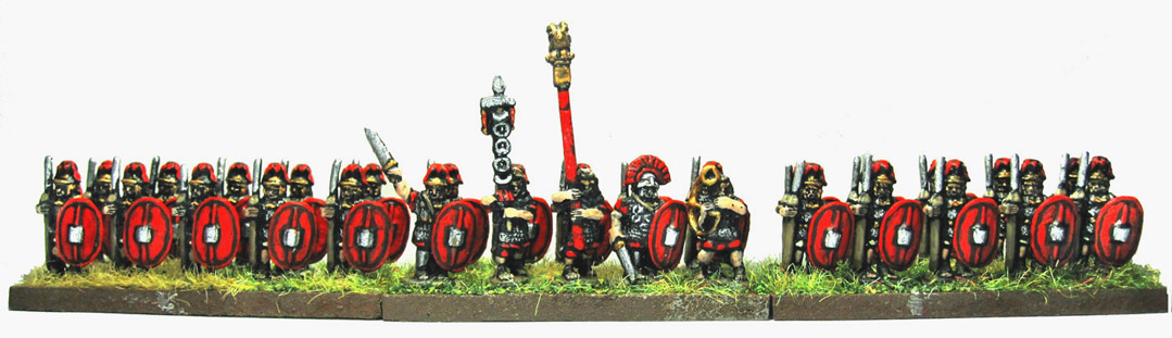 Warmaster: New 10mm roman miniatures from talented Steve Barber