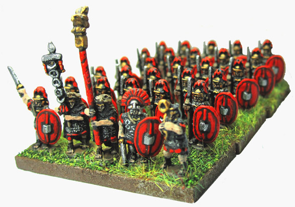 Warmaster: New 10mm roman miniatures from talented Steve Barber