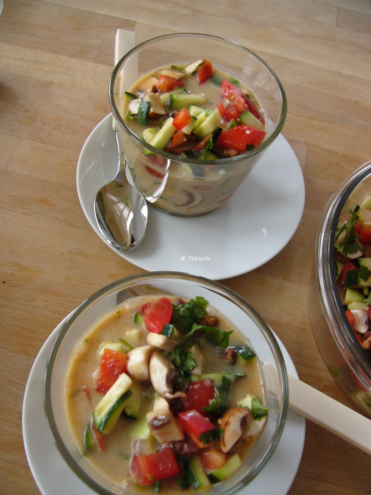 Tebasiles Kitchen: Raw Soup for Two