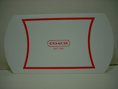 Lelong Market in SG: Coach Gift Box with Coach Tissue Paper