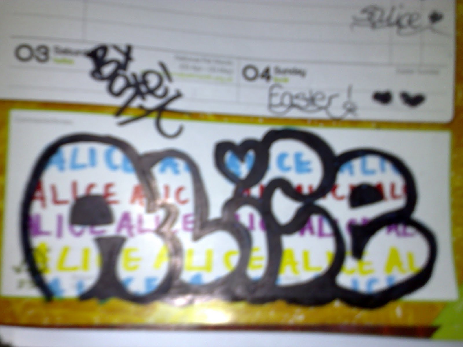 BySte!: Alice graffiti