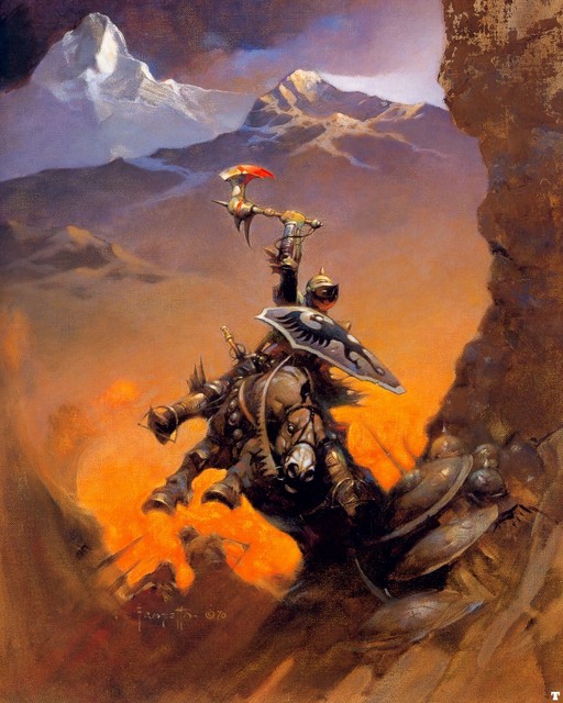 Partículas de Frazetta se unen en el cosmos