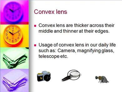 (Powerpoint) Convex Lens ppt | Science SPM Form 4