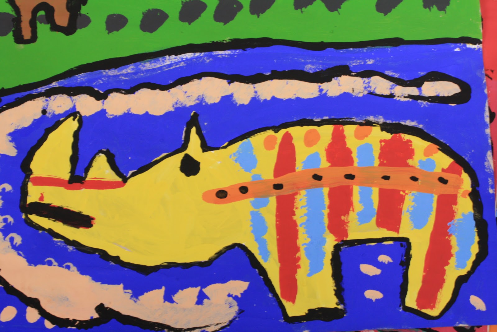 Snippety Gibbet: Arbitrary Color ala Franz Marc