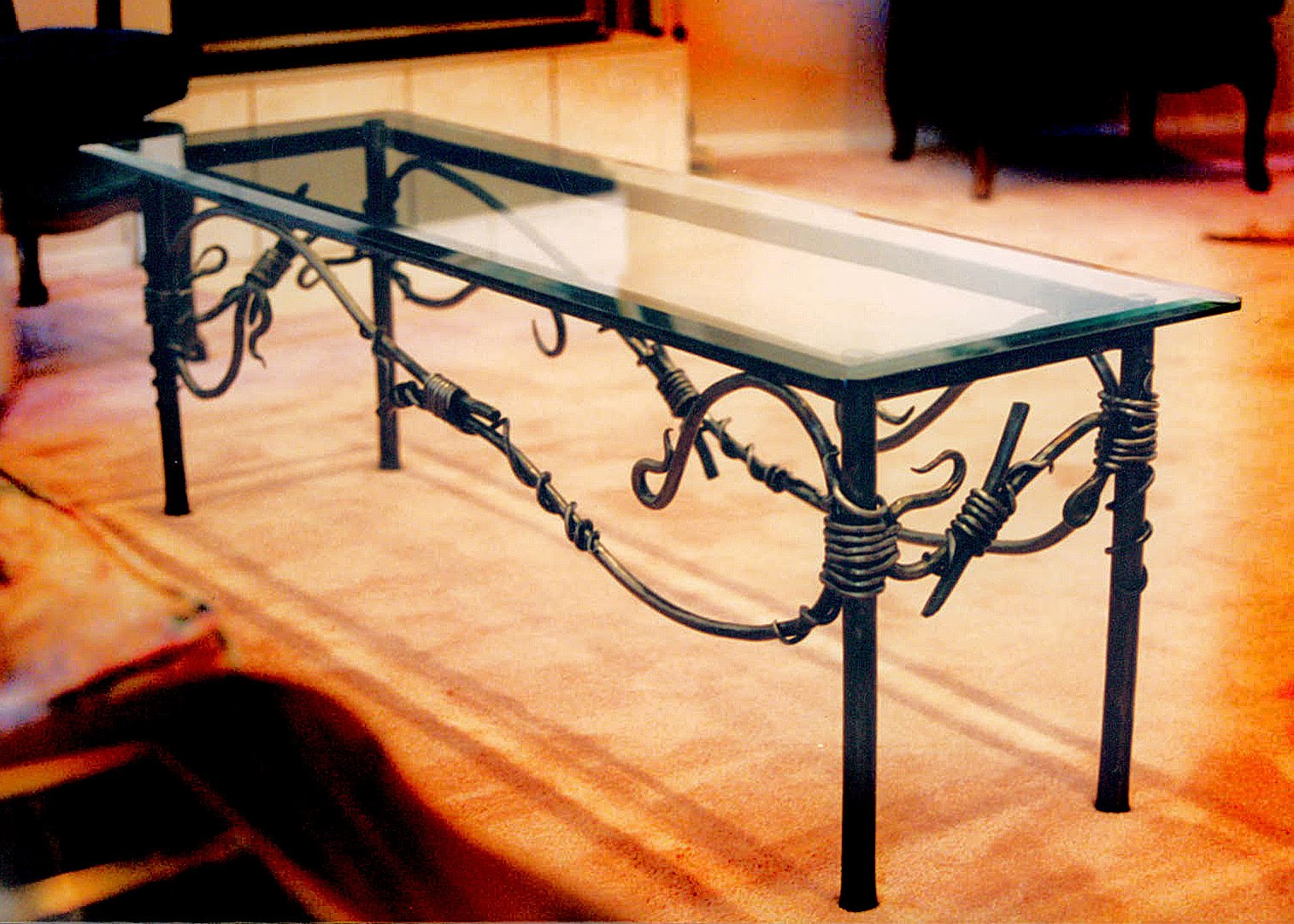 Reeds Blacksmith Shop: Vine Table