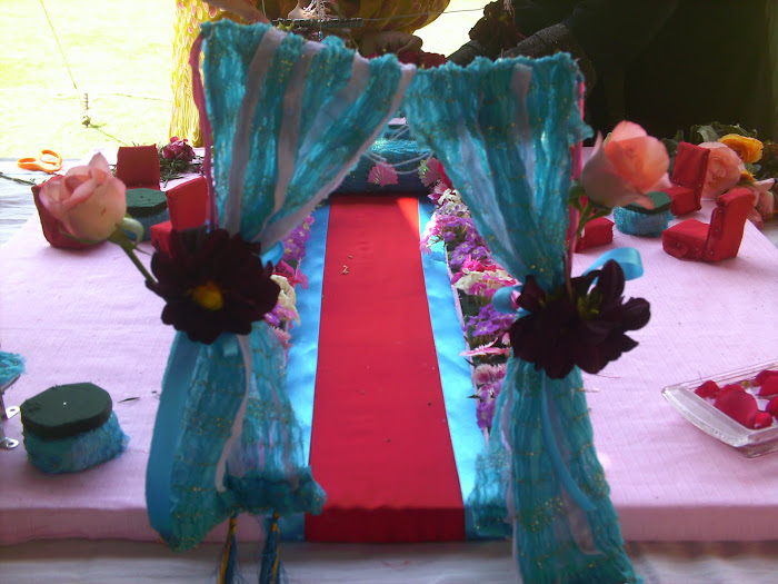 fresh flower arrangement