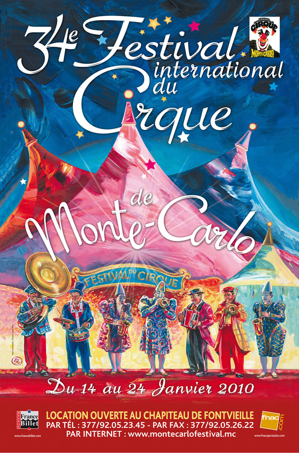 INTERNATIONAL CIRCUS FESTIVAL OF MONTE-CARLO!!