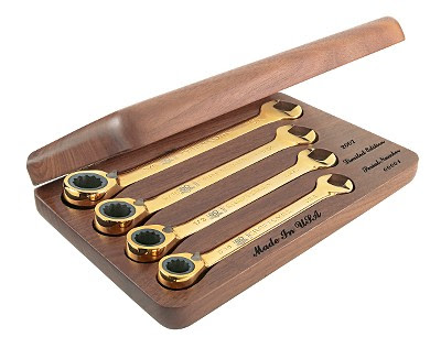Luxury Launches: Craftsman 22k Gold Plated Wrench Set