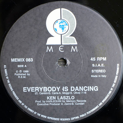 RETRO DISCO HI-NRG: KEN LASZLO - Everybody Is Dancing (12 Inch Maxi ...