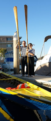 The Gondola Blog: Cassandra's First Rowing Lesson