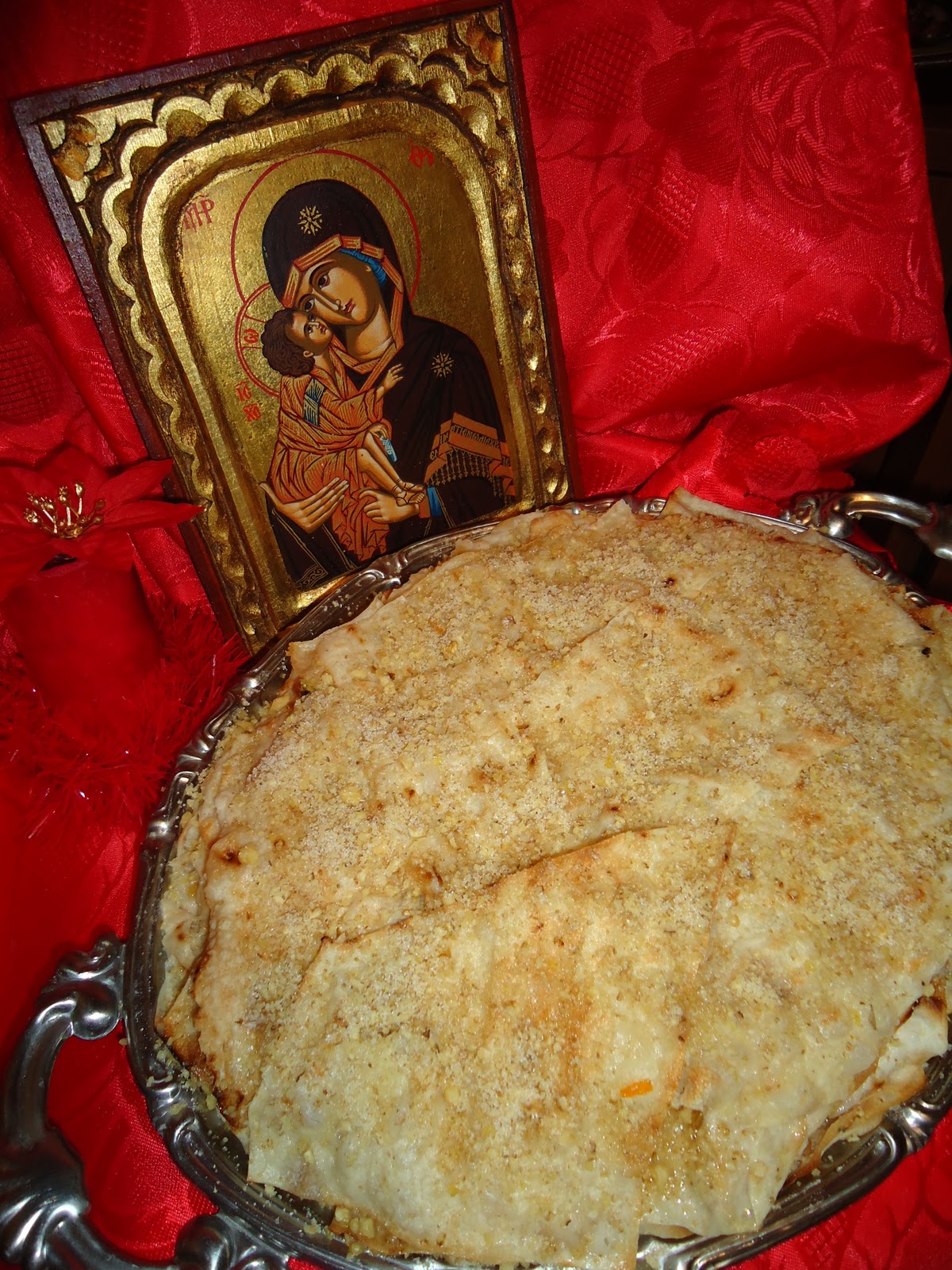 Turte cu nuci pentru Craciun (scutecele Domnului Isus)