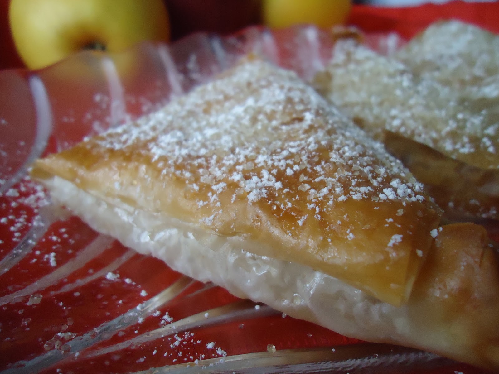 Triunghiuri cu mere si nuci