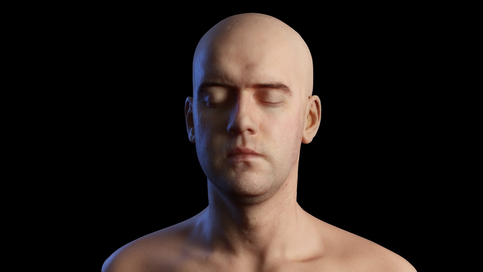 michaelpalleschi: Renders of Infinite Realites Head Scan in Vray